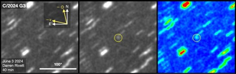 Unistellar Network Detects Faint New Comet C/2024 G3 (ATLAS ...